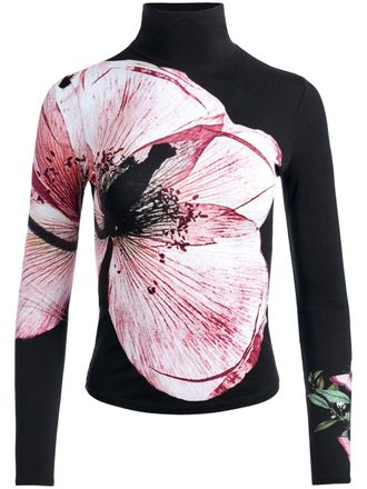 Alice & Olivia haut Delaina - Noir