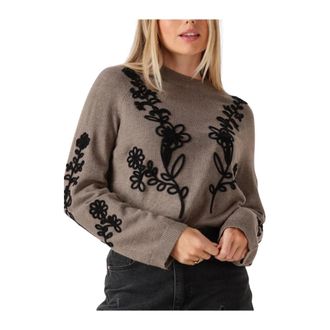 Object Object, Damen, Strickwaren, Braun, XSGr&ouml;&szlig;e