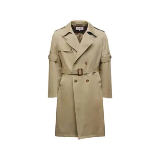 Maison Margiela Cotton Gabardine Trench Coat