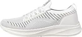 Jack & Jones Homme Jfwbaxley Knit Noos Baskets, Blanc, 44 EU