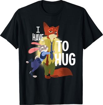 Disney Zootropolis Judy Hopps & Nick Wilde I Have to Hug T-Shirt