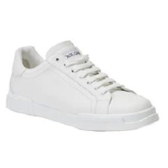 Dolce & Gabbana Homme, Chaussures, Blanc, Taille: 43 1/2 EU Baskets Blanches pour Hommes et Femmes