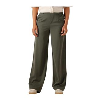 Object Gr&uuml;ne Weite Hose - - Trousers - Damen - Gr&uuml;n - S