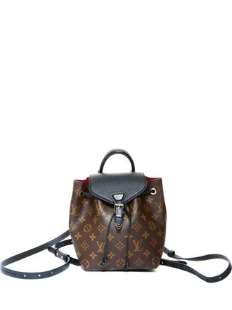 Louis Vuitton sac &agrave; dos Montsouris NM (2020) - Marron