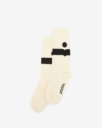 Isabel Marant Chaussettes Nesson - Homme - &Eacute;cru - - Isabel Marant