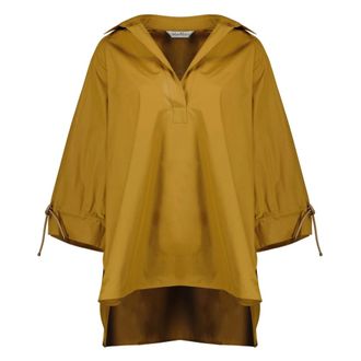 Max Mara Damen, Blusen & Hemden, Braun, 2XSGr&ouml;&szlig;e