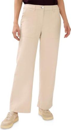 Cecil 3716857 Pantalon en Velours côtelé à Jambes Larges, Oat Milk Beige, 29W / 30L Femmes