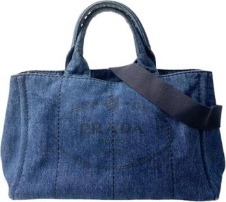Prada Damen, Pre-Owned, Blau, ONE SIZEGröße