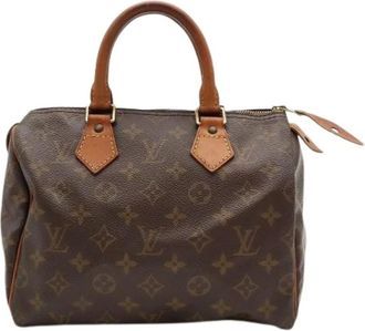 Louis Vuitton Sac &agrave; main Pre-owned Speedy 25 Monogram - Femme - Pre-owned - Brun - Taille: ONE Size