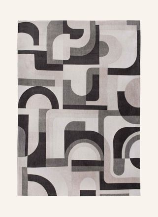 Louis De Poortere Louis De Poortere Teppich Nuance Module silber