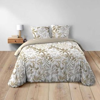 Douceur d'Intérieur Bettwäsche, 3-teilig (240 x 220 cm), Voltine Honig, 100% Baumwolle