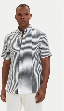 Tommy Hilfiger Hemd MW0MW42449 Blau Regular Fit