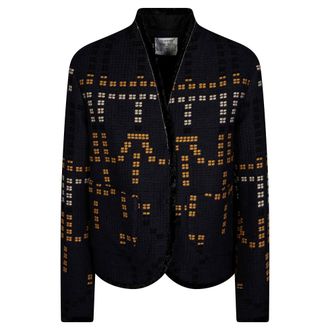 Forte_Forte Femme, Vestes, Bleu, Taille: 40 FR Blouson Samarcanda Jacquard
