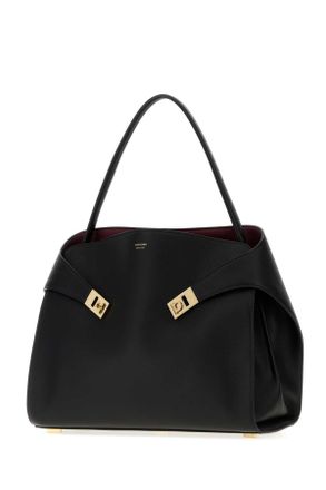 Ferragamo Neroborgogna Shoulder Bag - Black