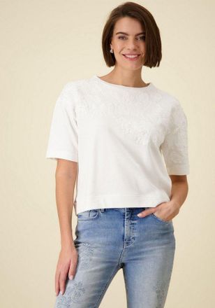 Monari Sweatshirt Mit Rundhalsausschnitt