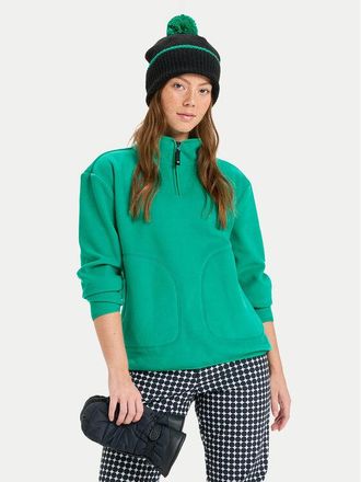 Roxy Fleecejacke Moonrising ERJFT04972 Gr&uuml;n Regular Fit