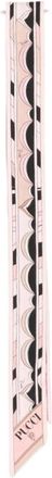 Pucci Femme, Accessoires, Rose, Taille: ONE Size Foulard en soie g&eacute;om&eacute;trique