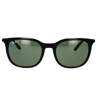 Ray-Ban unisex, Accessoires, Noir, Taille: 54 MM Rb4386 Lunettes de Soleil Noir Vert