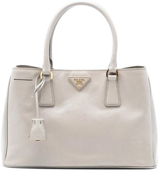 Prada Hobo Bags - Medium Saffiano Lux Galleria Satchel - Gr. unisize - in Grau - f&uuml;r Damen