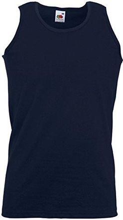 Fruit Of The Loom Athletic Maillot de corps - Bleu - XXXL