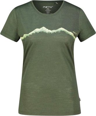 Meru Damen T-Shirt mit Wolle NELAS