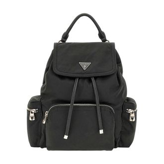 Guess Gemma Eco Mini Rucksack - - Bags - Damen - Schwarzk - ONE SIZE
