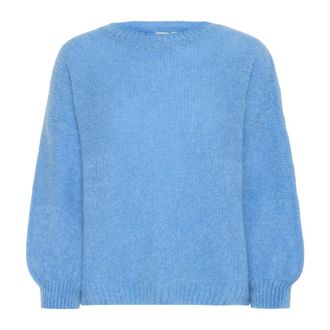Ichi Ixmarita LS Strik 20122010 - - Knitwear - Damen - Blau - XS