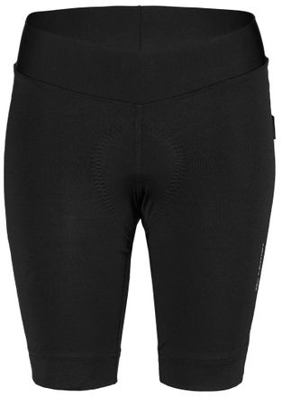 LOEFFLER W Bike Short Tights Tour Schwarz - Elastische schnelltrocknende Damen Radhose, Gr&ouml;&szlig;e 34 - Farbe Black