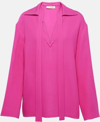 Valentino Schluppenbluse VGold aus Seide