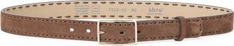 Abro Abro G&uuml;rtel - G&uuml;rtel Suede - Gr. 100 - in Braun - f&uuml;r Damen