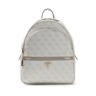 Guess Femme, Sacs, Blanc, Taille: ONE Size Manhattan Backpack