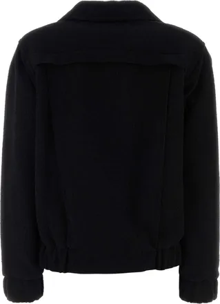 Alessandra Rich Black Cappotti Coat