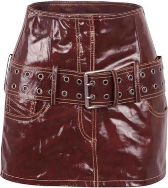 Diesel Jupe Midi - Marron