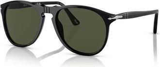 Persol unisex, Accessoires, Noir, Taille: 55 MM Po9649S Lunettes de soleil