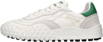 Dirk Bikkembergs Homme, Chaussures, Blanc, Taille: 43 EU Leather and Suede Baskets