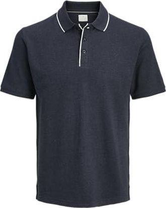 Jack & Jones Jprcclogan SS Polo, Blazer Bleu Marine, XL Hommes