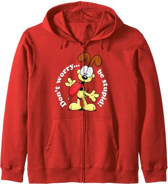 Garfield Odie Ignorance Carefree Dog 80er 90er Jahre Cartoon Classic Kapuzenjacke