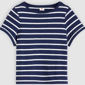Levi's Julie Slub T-Shirt - Damen - Blau / Blau