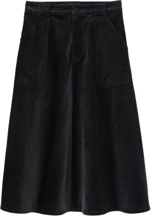 A.P.C. A.p.c., Femme, Jupes, Gris, Taille: 36 FR Laurie Skirt