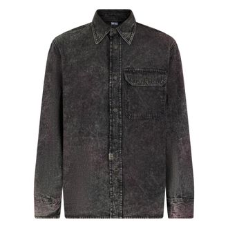 Diesel Denimhemd - - Shirts - Herren - Grau - M