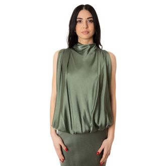 Semicouture Femme, Tops, Vert, Taille: 36 FR Top Eugenia