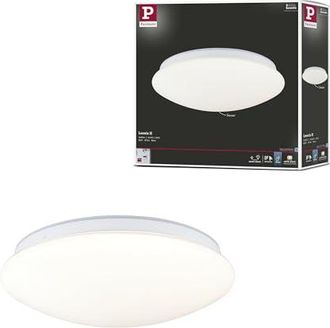 Paulmann 75407 LED Deckenleuchte Leonis D&auml;mmerungsgesteuerter Bewegungsmelder (HF) IP44 3000-5700K 1750lm 230V 16,5W Wei&szlig;