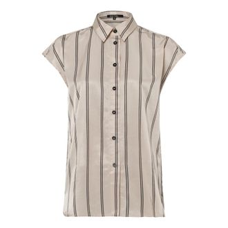 Marc Aurel Bluse mit kontrastierendem Streifenmuster - - Blouses & Shirts - Damen - Mehrfarbig - 2XL