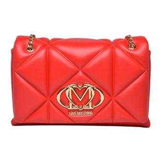 Love Moschino Tracolla Umh&auml;ngetasche - - Bags - Damen - Rot - ONE SIZE