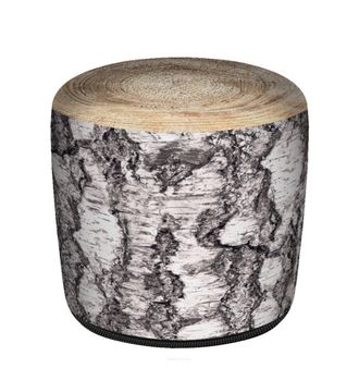 Bertoni Hocker Sitzhocker Pouf f&uuml;r Balkon & Garten Puff Codura Wetterfest 36 x 36 cm Garten Sitzsack Outdoor & Indoor Runder Sitzpouf mit abnehmbarem Bezug Wa