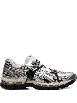 Asics x Cecilie Bahnsen baskets Gel-Kayano 20 Vanilla/Pure Silver - Noir