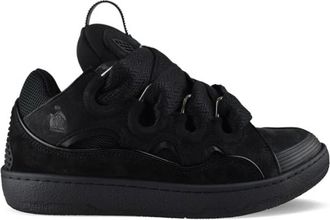 Lanvin Homme, Chaussures, Noir, Taille: 42 EU Curb Baskets