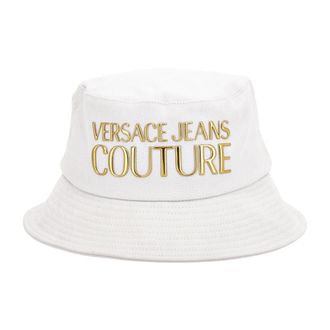 Versace Jeans Couture Logo Bucket Hat - - Accessories - Damen - Wei&szlig; - M