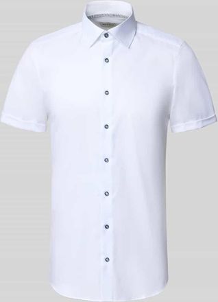 Olymp Level 5 Slim Fit Business-Hemd mit Kentkragen