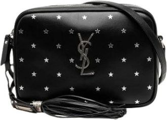 Saint Laurent Pre-owned Sac Camera Lou - Femme - Pre-owned - Noir - Taille: ONE Size
